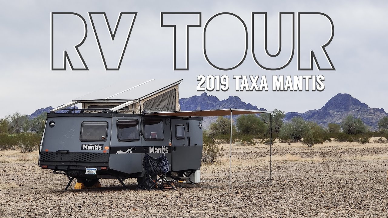 RV TOUR || 2019 Taxa Mantis || Full Time Living Off Grid Boondocking ...