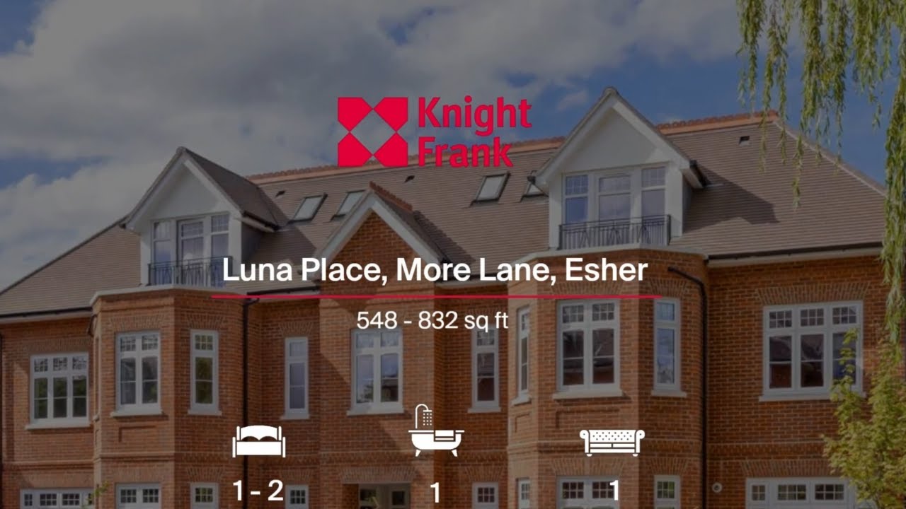 Luna Place in Esher - book your viewing today at Knight Frank - YouTube
