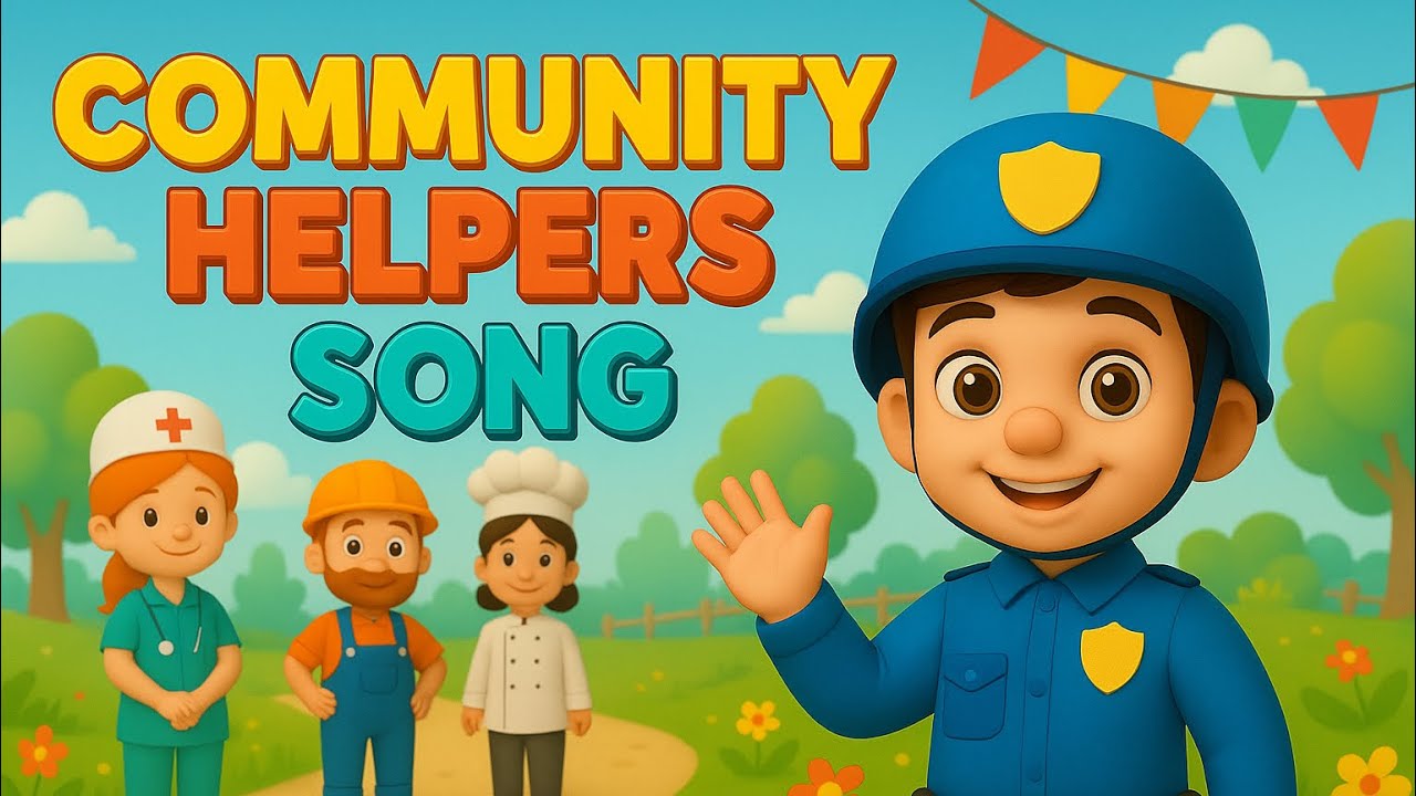 Community Helper Song | Nursery Rhymes | Kids songs | Educational ...