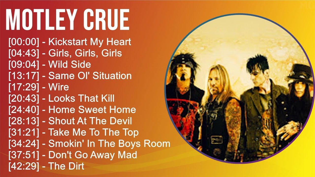 Motley Crue 2025 MIX Best Song Of All Time - YouTube