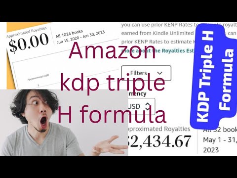 the power of Amazon kdp triple H formula - YouTube