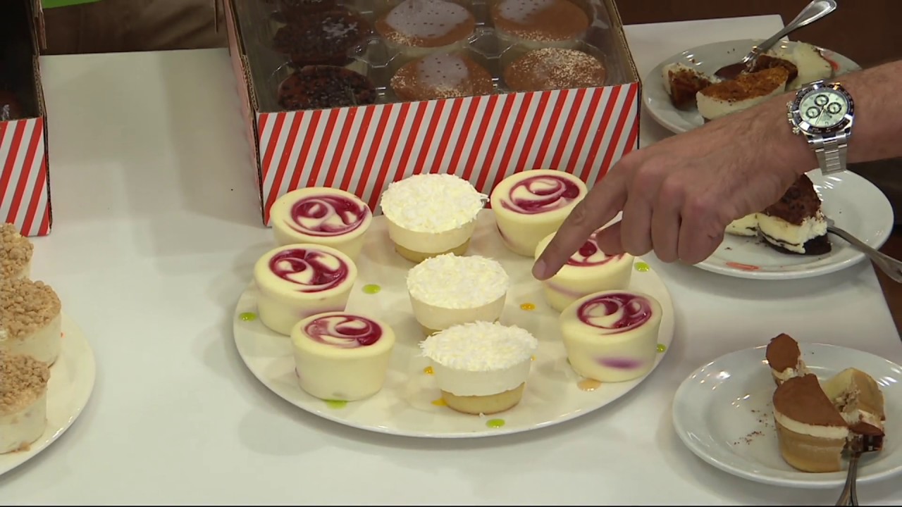 Junior's 18-Count Easter Mini Cheesecakes and Layer Cakes on QVC - YouTube