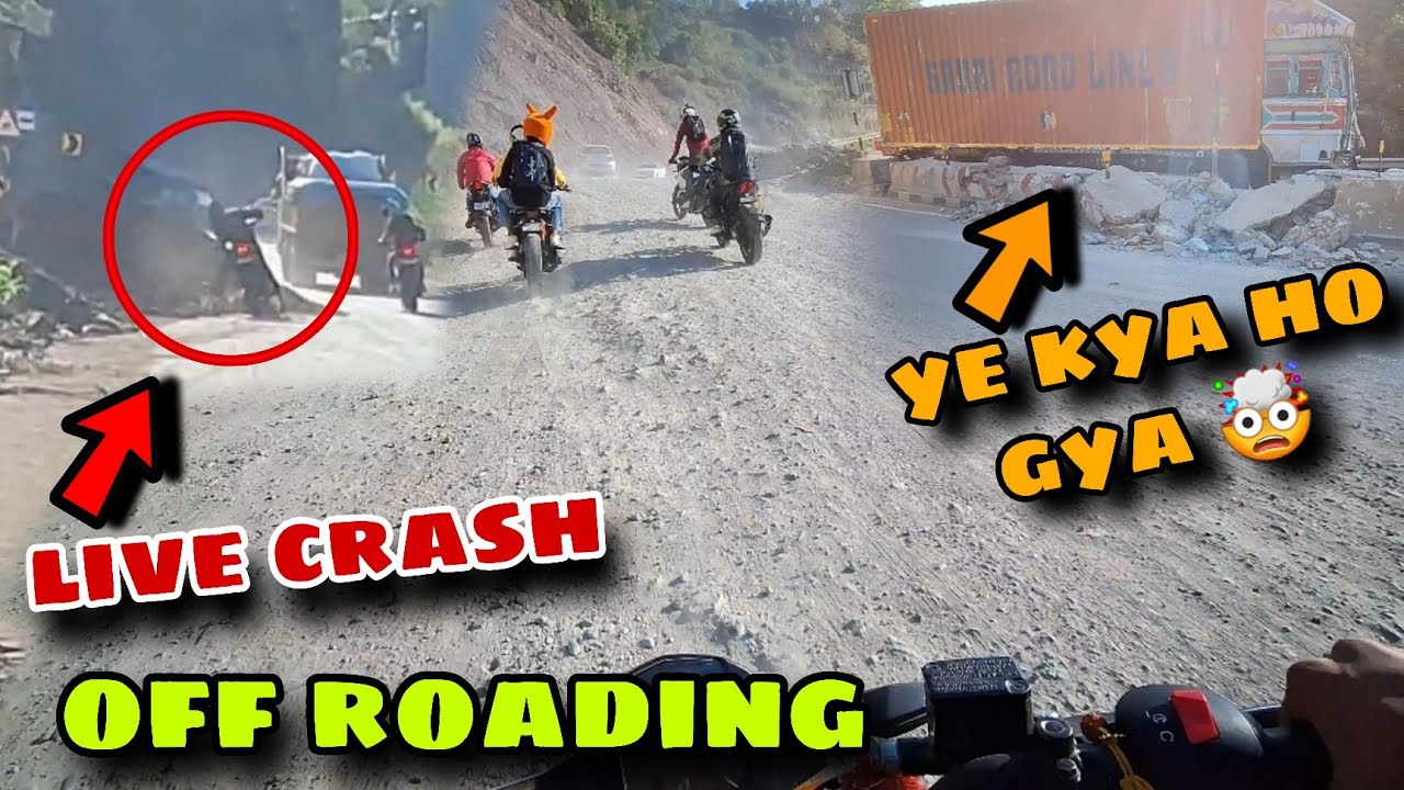 Live Crash 😰| Close Call on Bus🤯 | Crash on Truck | off Roading | HIGH ...
