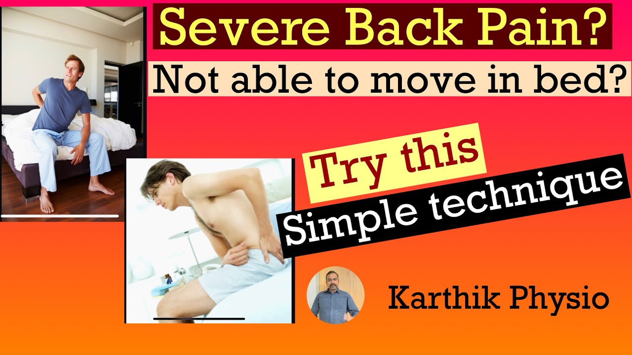 Back Pain? How to move easy - YouTube