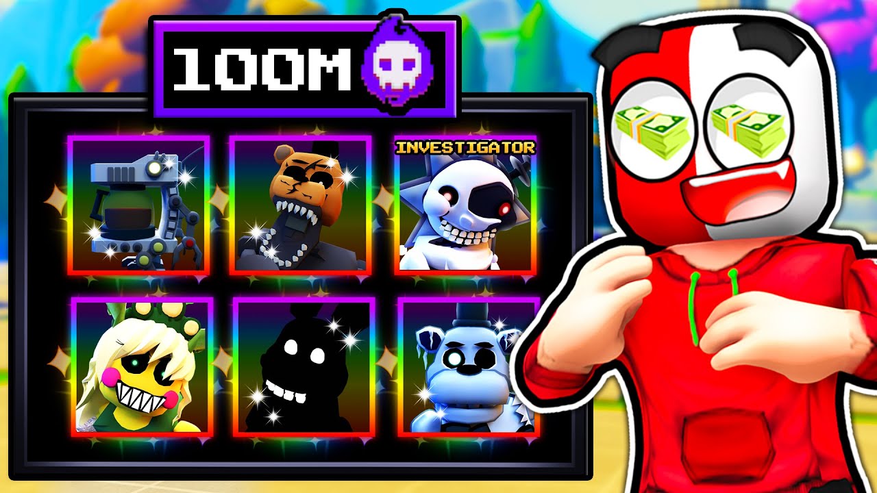 I Built a 100,000,000 SOUL TEAM In Five Nights TD.. - YouTube