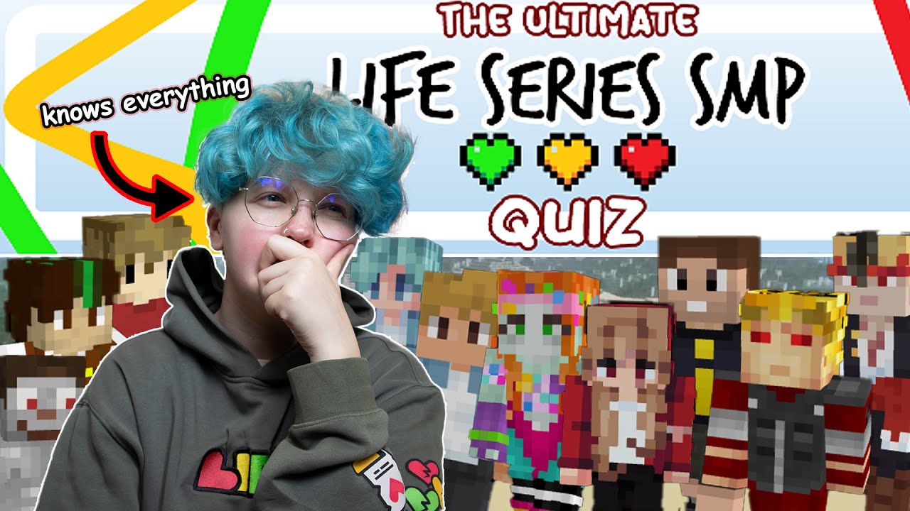 I took THE ULTIMATE LIFE SERIES SMP QUIZ! - YouTube