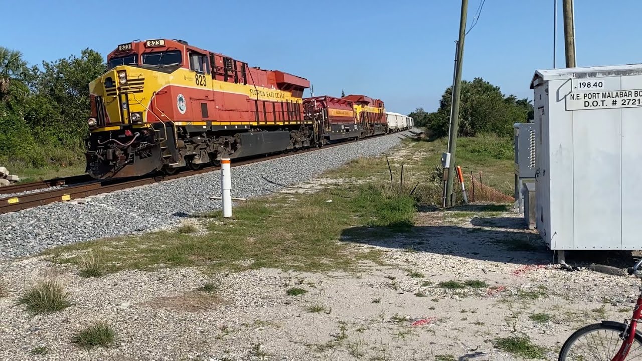 FEC TRAIN 206 @ 5:11pm 5-3-23 - YouTube