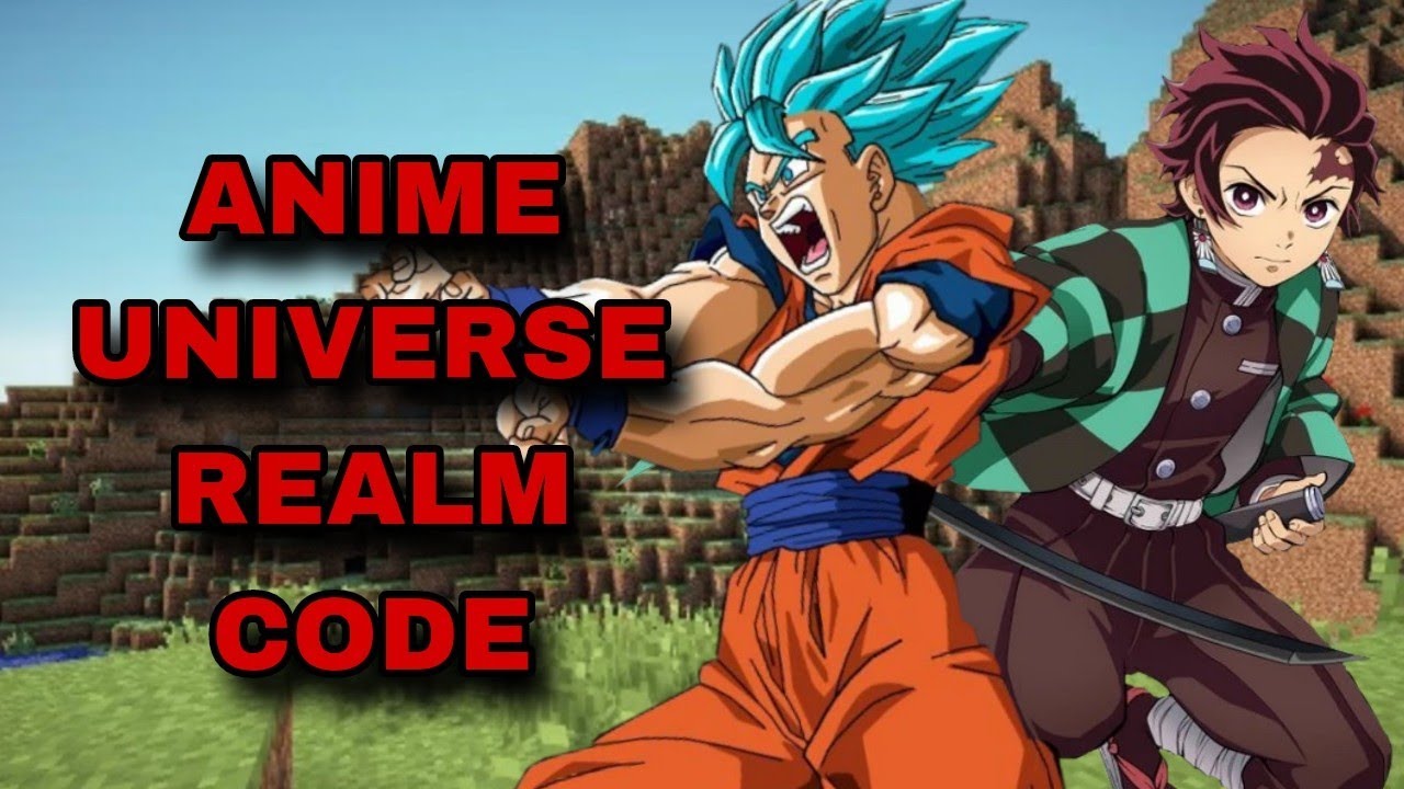 BEST ANIME UNIVERSE REALM CODE FOR BEDROCK EDITION! - YouTube