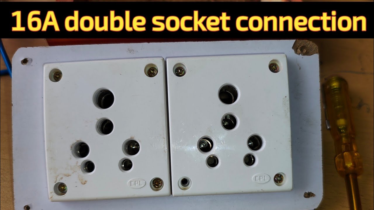 16A double combined board connection || power board connection || # ...