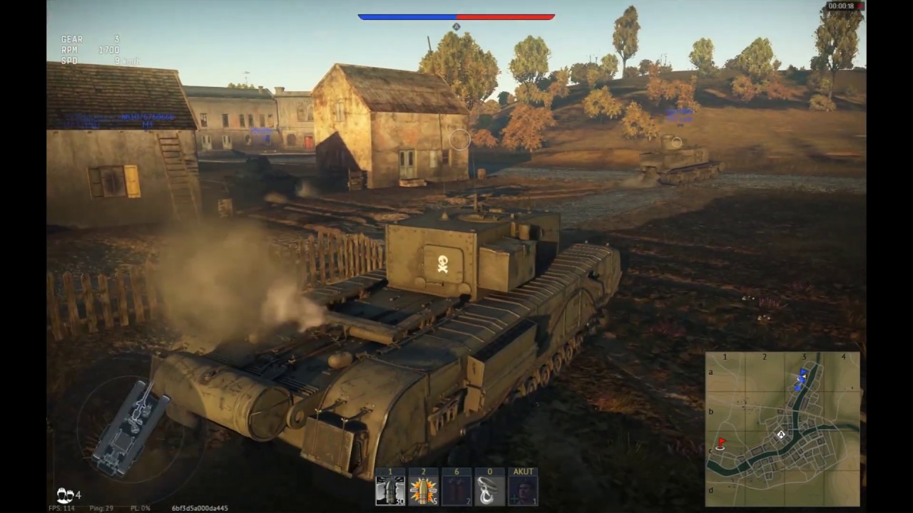 Bf5-Vehicles in WT: Churchill Gun Carrier - YouTube