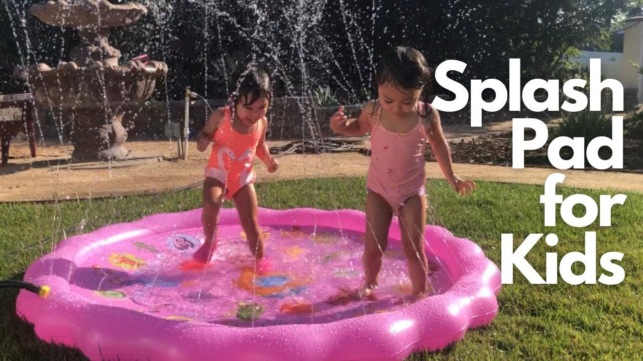 Splash Pad Sprinkler for Kids | Inflatable Outdoor Summer Toys ...