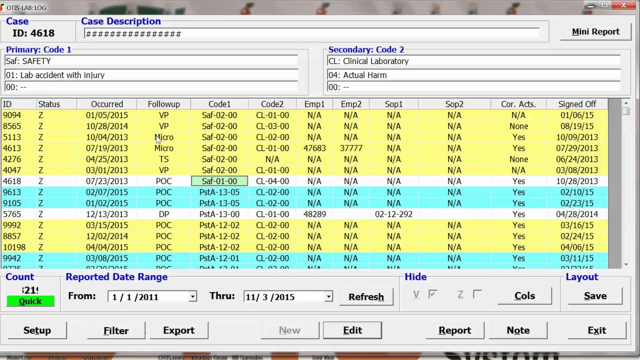 OTIS®-Laboratory Trending Demo - YouTube