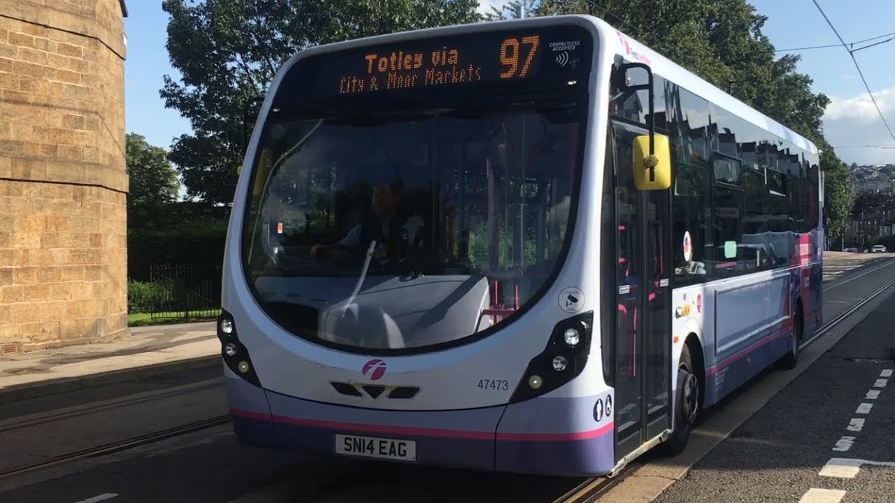 First Sheffield 47473 heads along Middlewood Road with a 97 service to ...