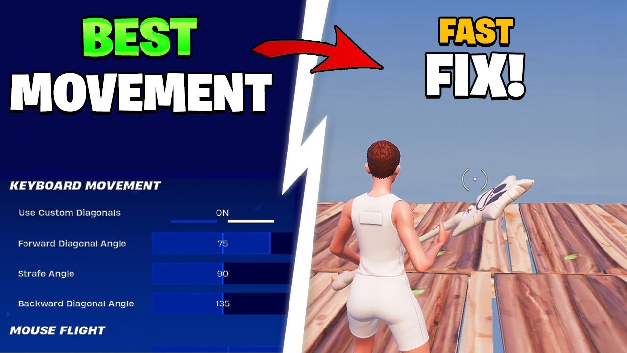 How To *FIX* MOVEMENT in Fortnite - Chapter 5 (After Update) - YouTube