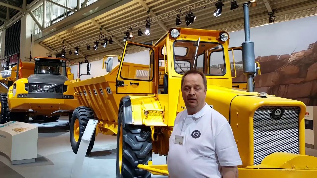 Volvo A60H Articulated Hauler at Bauma 2016 - YouTube