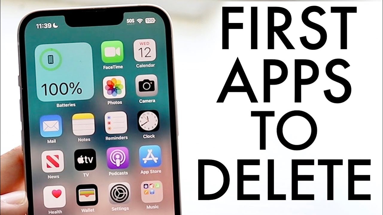 The First Apps You Should Delete On Your Brand New iPhone! - YouTube