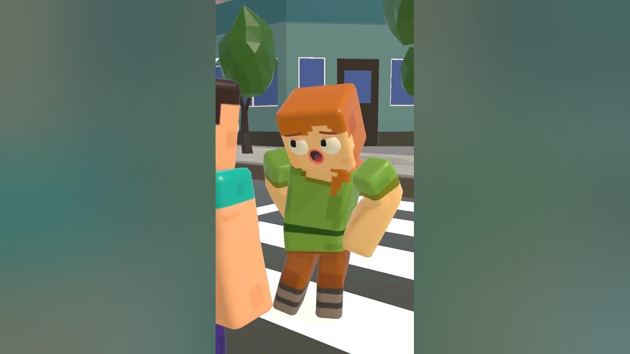 Minecraft Animation Fortnight Animation Steav And Alex Youtube