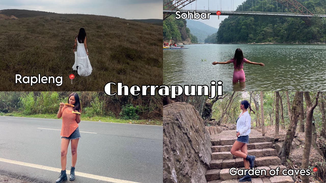 Cherrapunji vlog🏔️📍Rapleng, Garden of caves, Eco park - YouTube