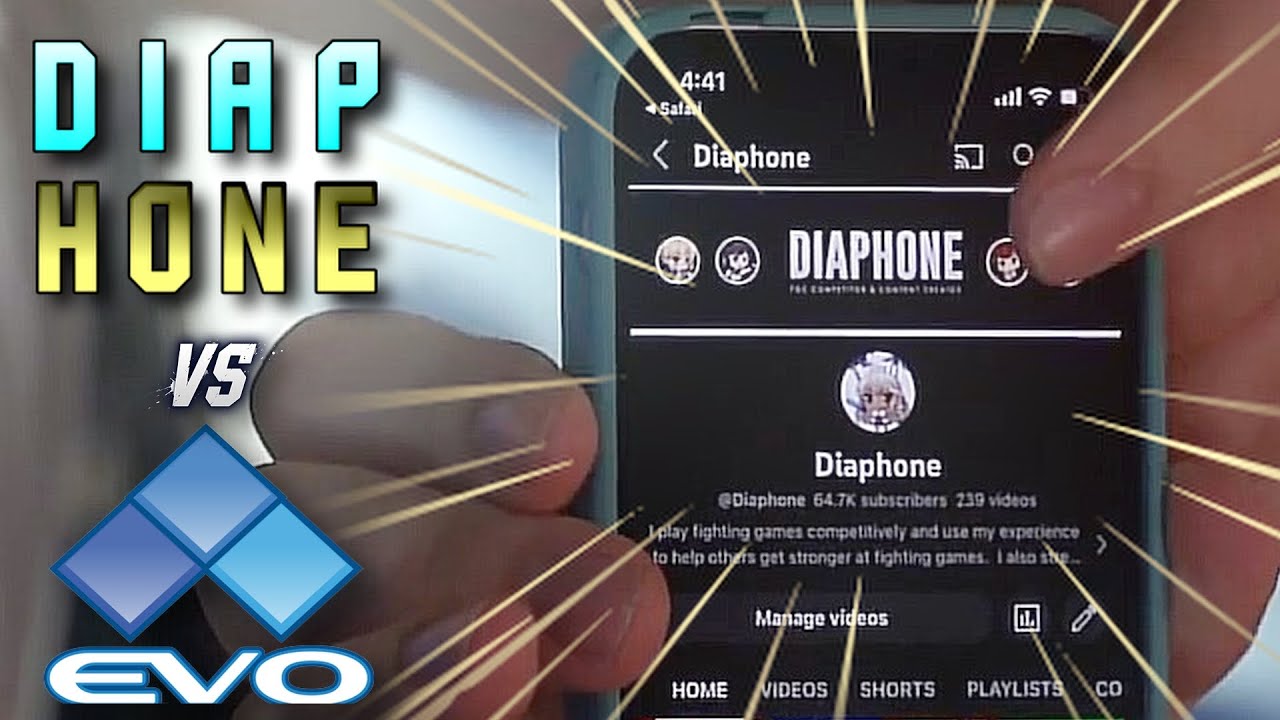 Diaphone LIVE POV | Street Fighter 6 Matches EVO 2023 - YouTube