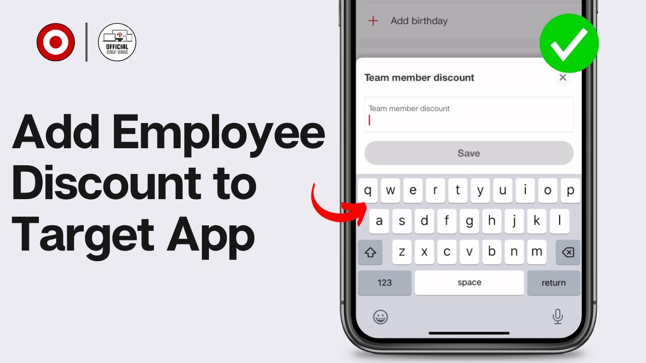 How to Add Employee Discount to Target App 2024 (Quick Guide) - YouTube