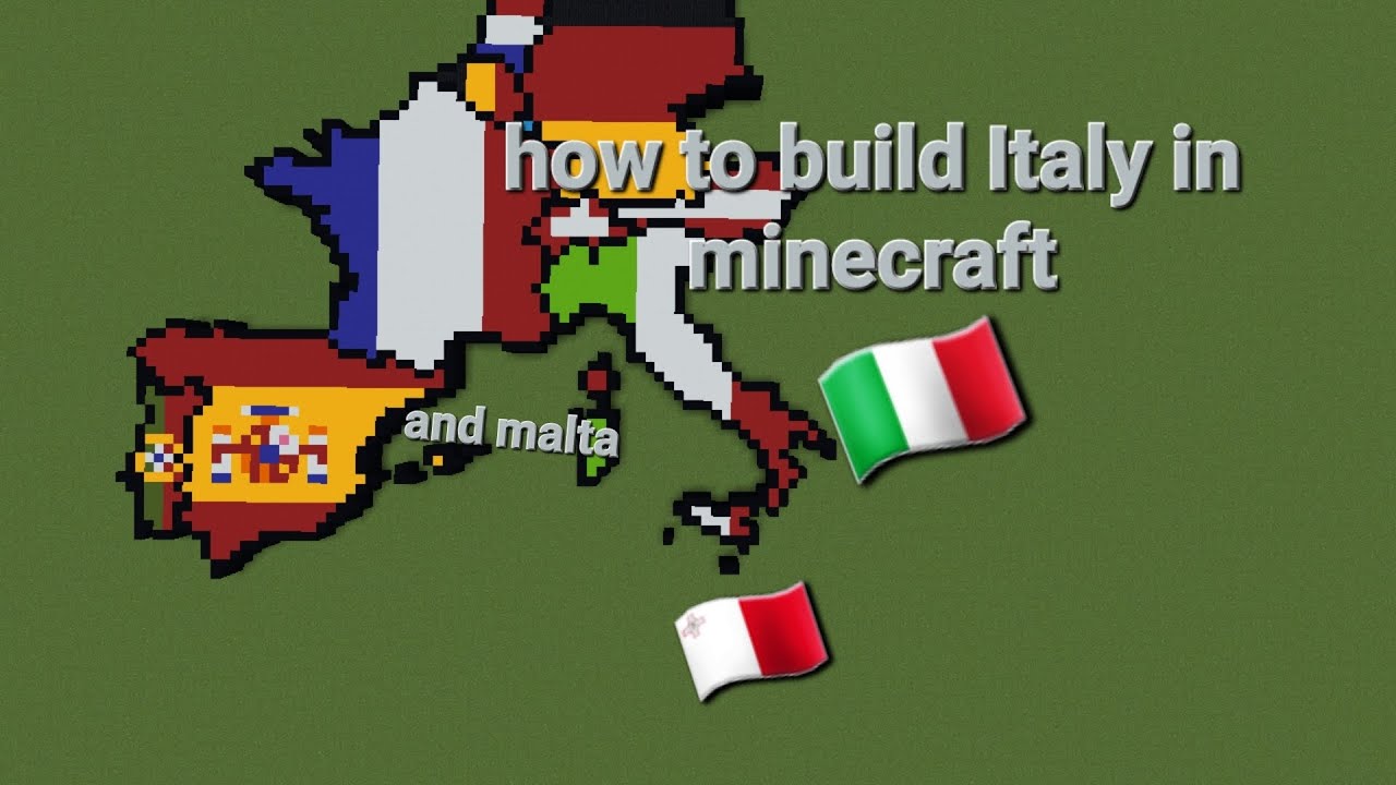 How to build a revamped small scale world map in minecraft - Part 4 ...