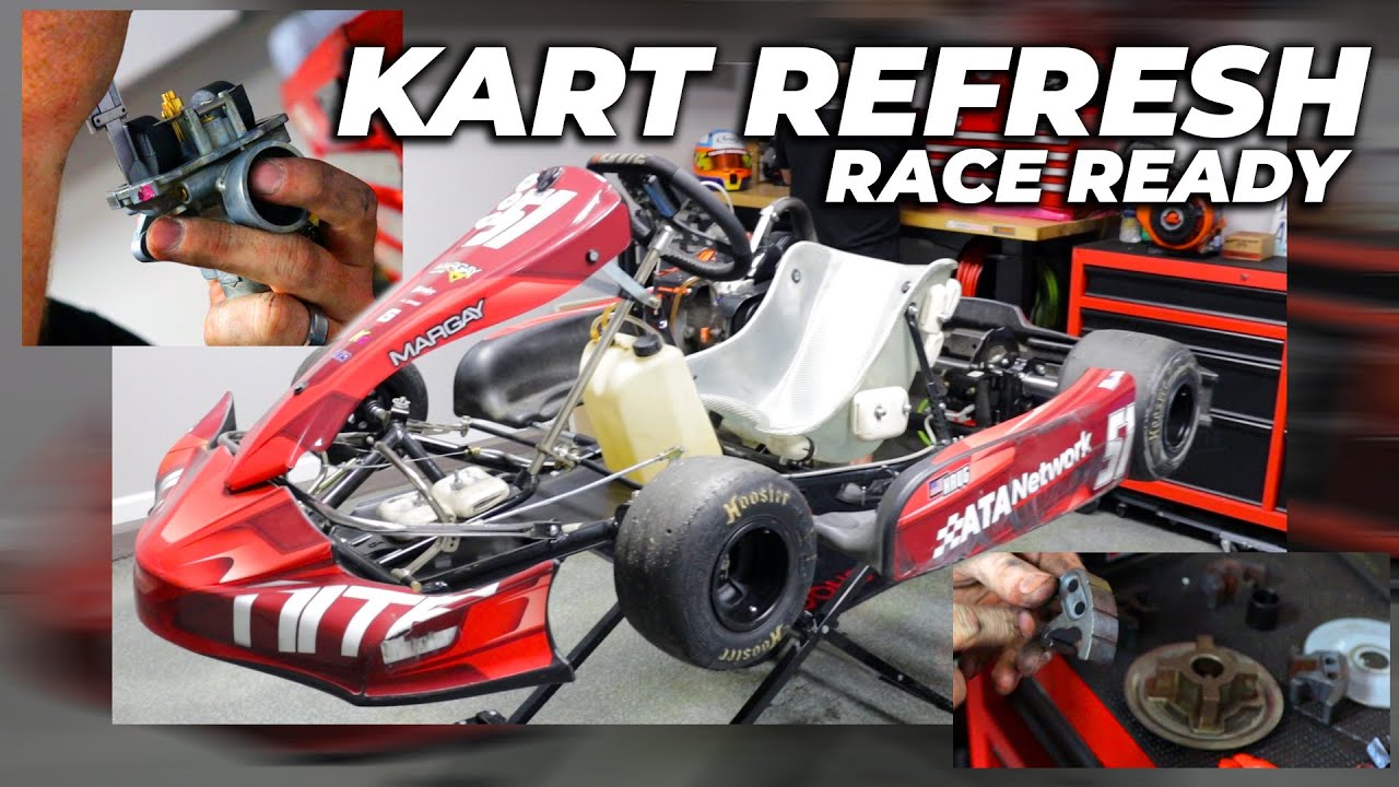 MIDSEASON KART REBUILD - Margay Ignite K3 Briggs LO206 - YouTube
