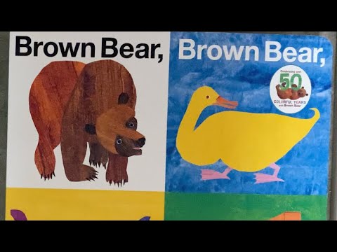 Brown Bear, Brown Bear by Bill Martin Jr/ Eric Carle - YouTube