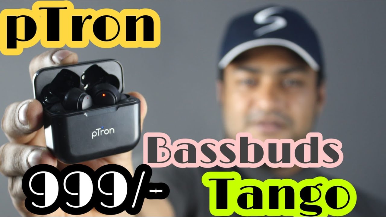 pTron BASSBUDS TANGO With ENC Earbuds | Best Budget TWS Earbuds Under ...