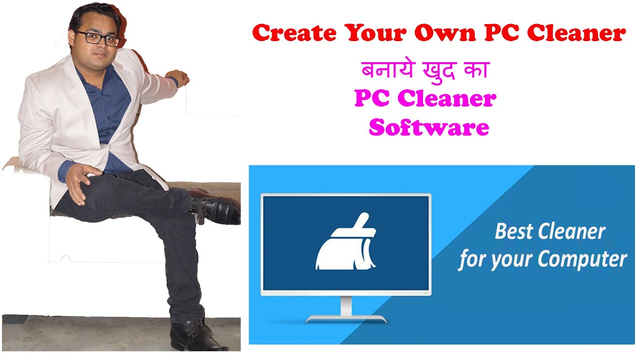 Create your own PC Cleaner Software | बनाये खुद का PC Cleaner Software | Free PC Cleaner - YouTube