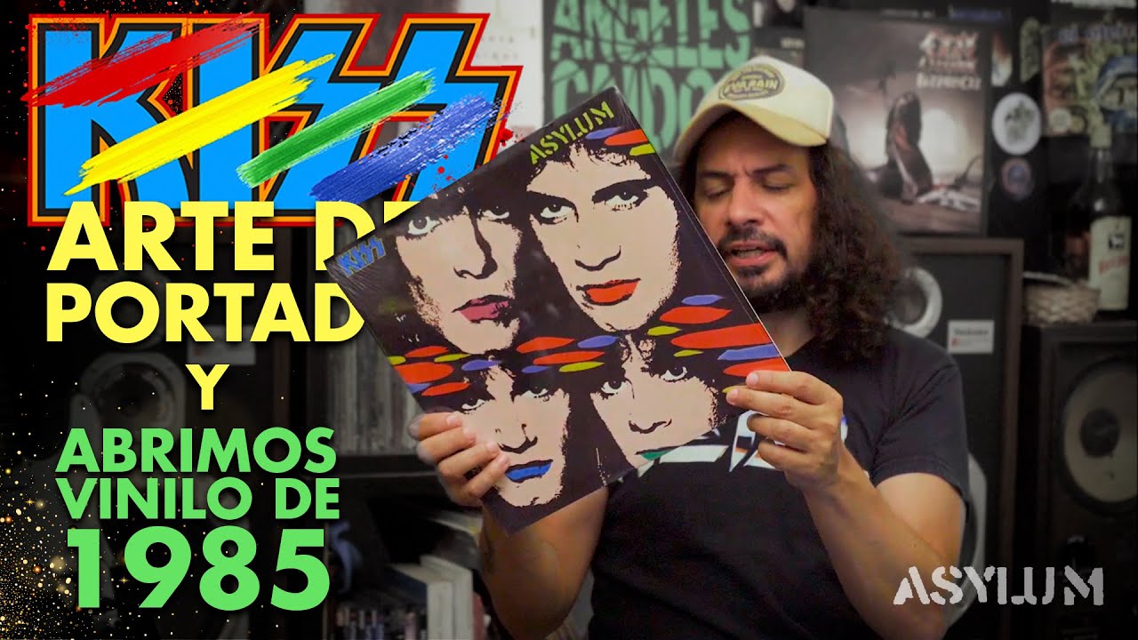 Kiss Asylum Arte de Portada y Apertura de Vinilo - YouTube