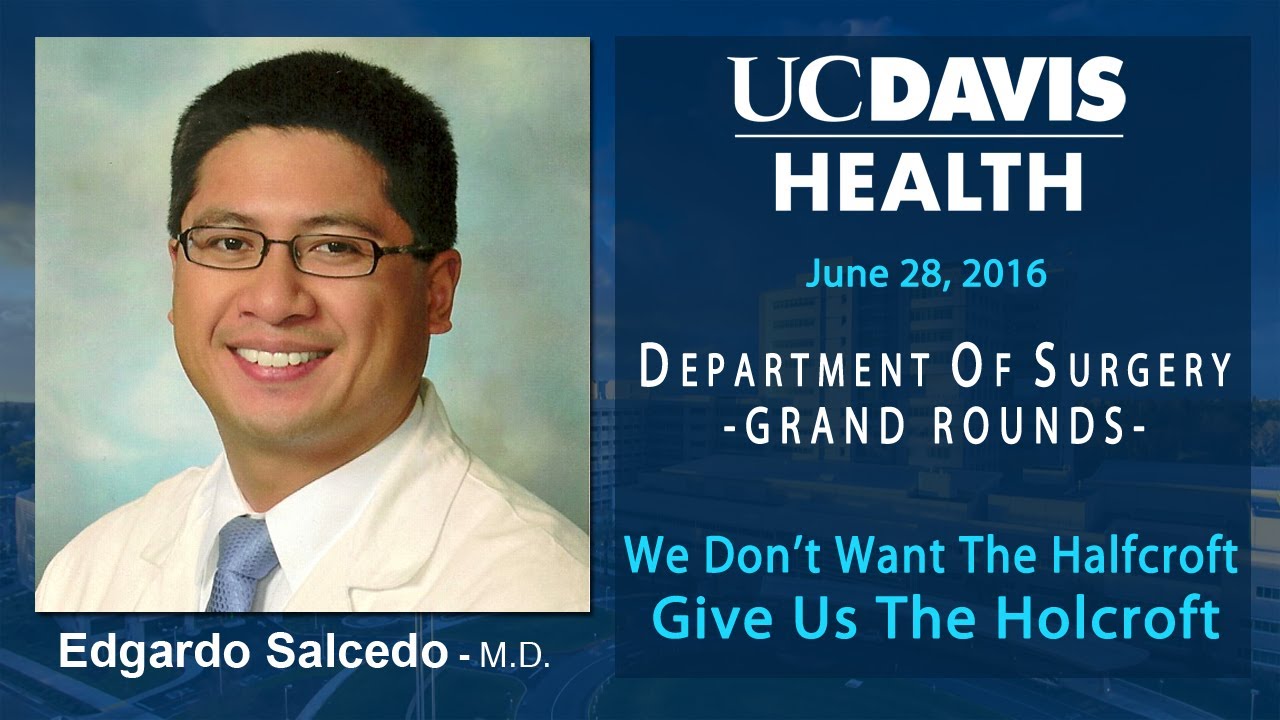 We don't want the Halfcroft. Give us the Holcroft - Edgardo Salcedo, M ...