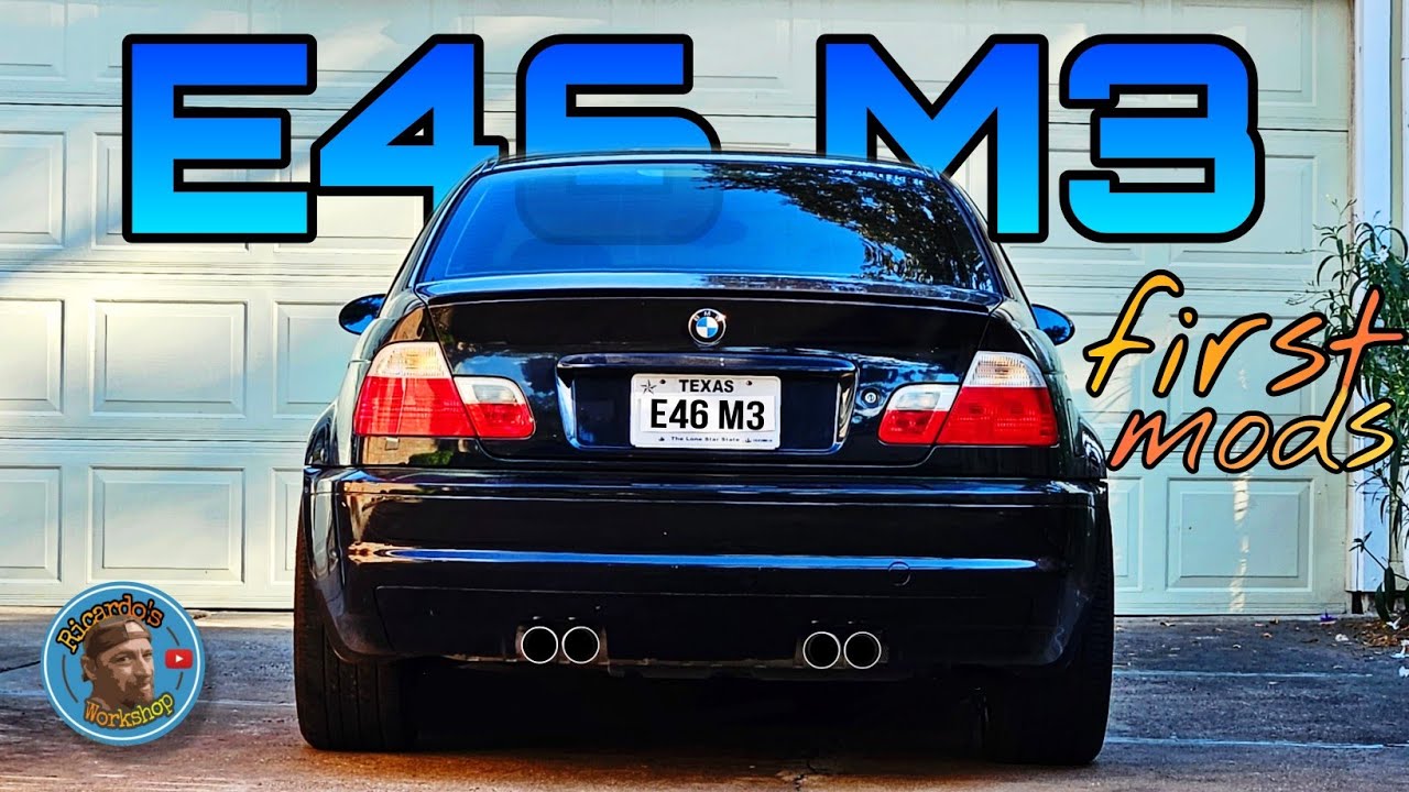 First mods on the M3 - YouTube