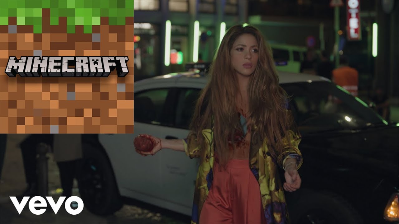 Shakira, Ozuna - Monotonía (Minecraft Version) - YouTube