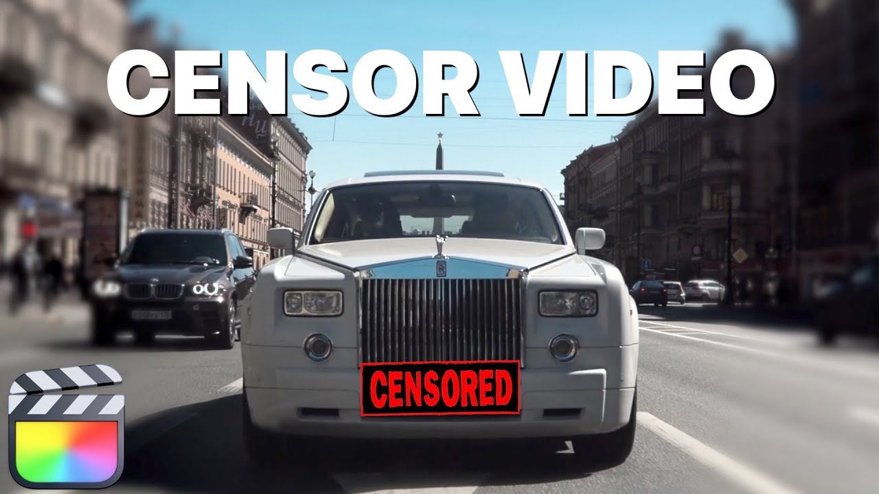 Easily CENSOR Parts of Video in Final Cut Pro | No Plugins Required ...