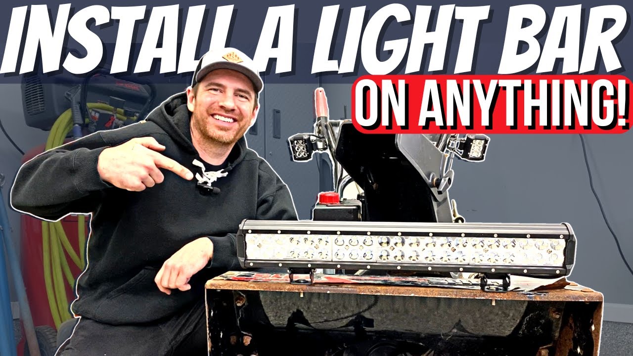 VERY Bright and TONS of Light! Amazon Light Bar Review - YouTube