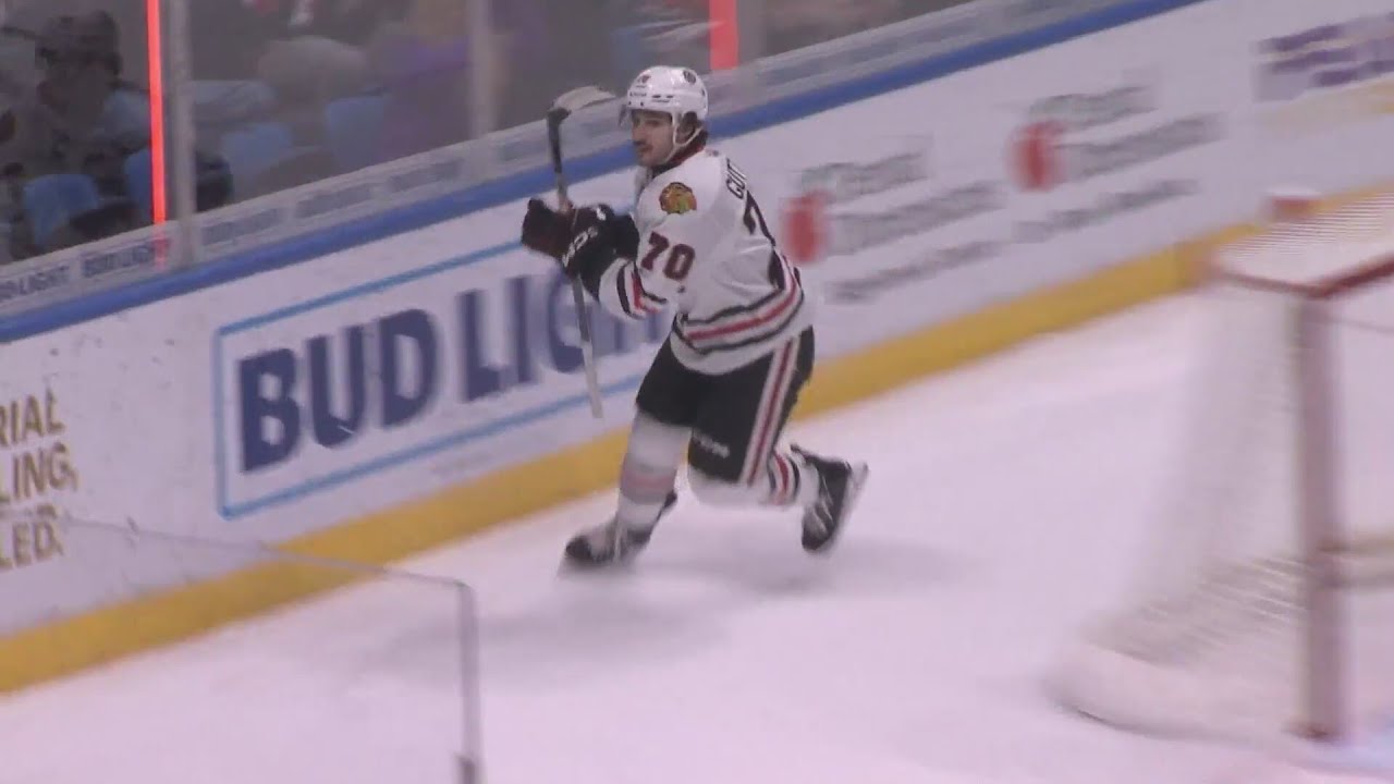 IceHogs' red-hot Cole Guttman named AHL's Player of the Month - YouTube
