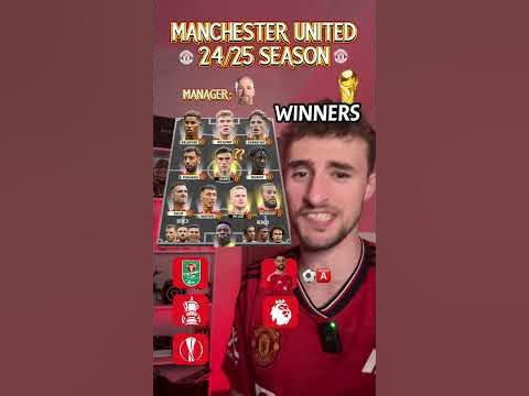 ERIK TEN HAG WILL WIN THE PREMIER LEAGUE!! 👀😨 filter predicts Man United 24/25 season - YouTube