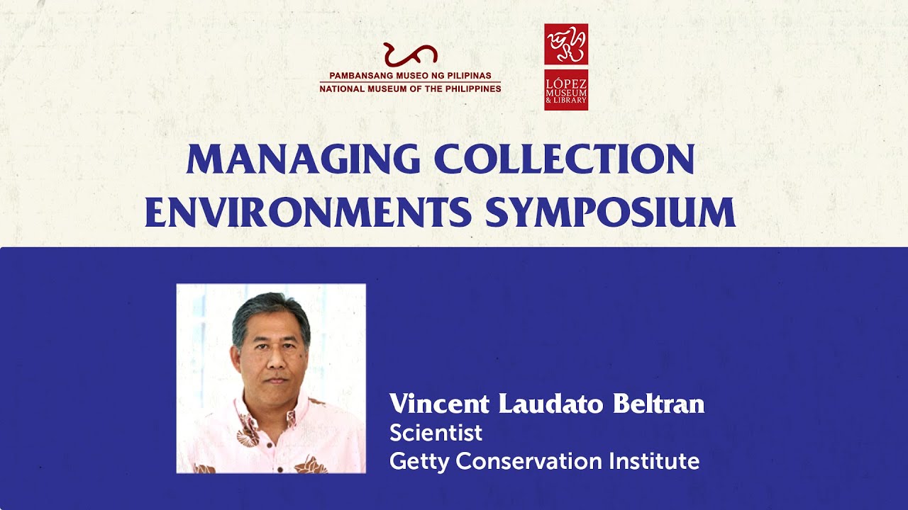 Managing Collection Environments Symposium PART 1 - Vincent Laudato Beltran - YouTube