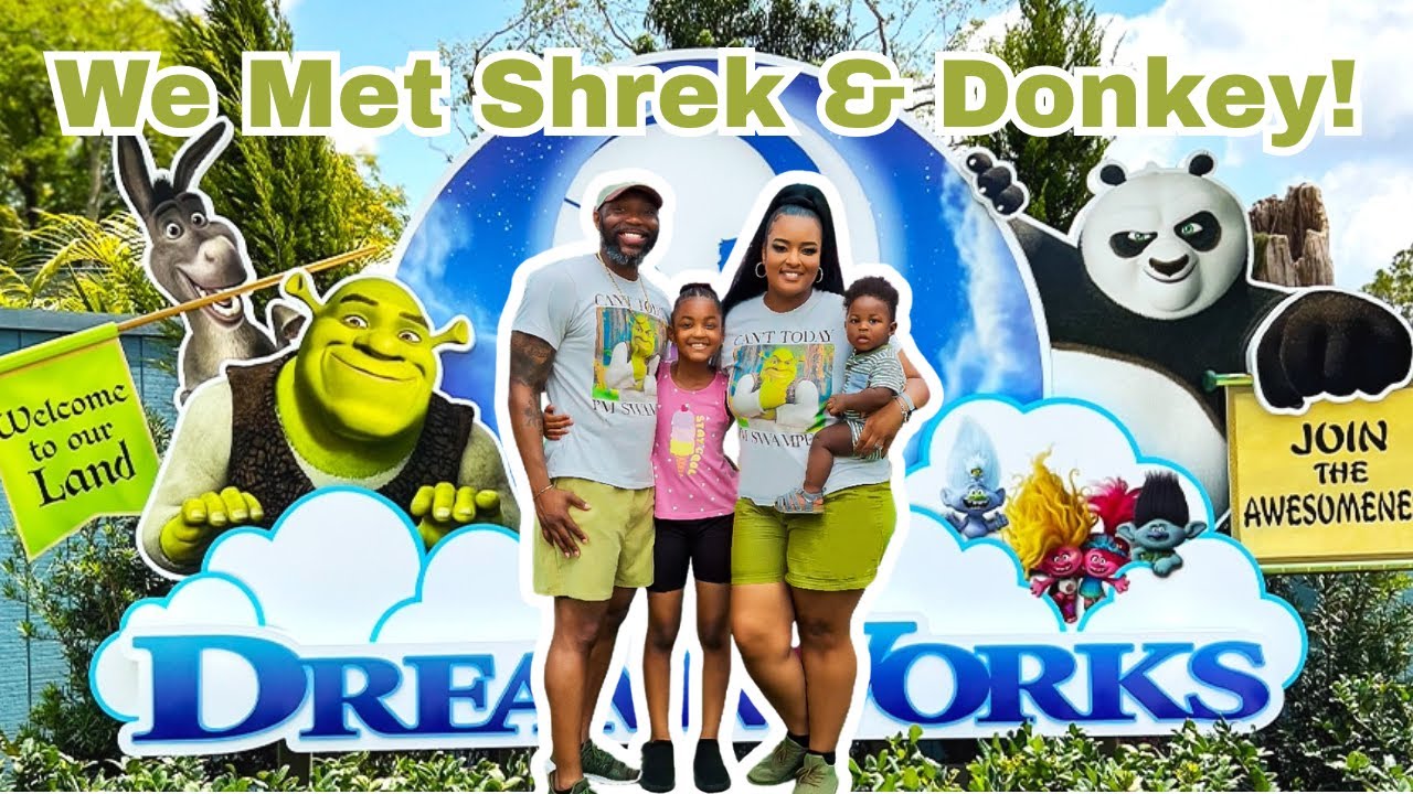 DreamWorks Land at Universal Orlando: Meeting Shrek & Donkey + Tasting ...