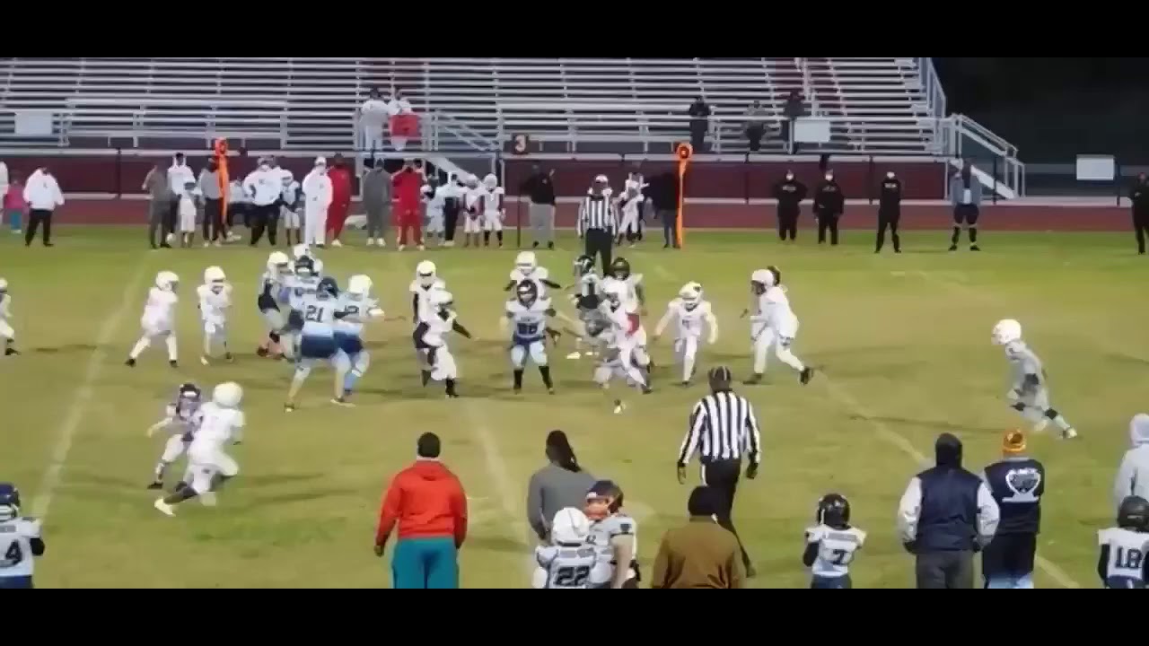 TD 1 of 2 Championship Game Vs Cincinnati Lil Vikings Choo Choo Bowl ...