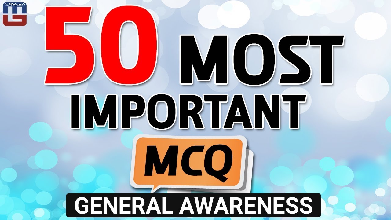 50 Most Important MCQ | General Awareness | IBPS RRB PO MAINS 2017 ...