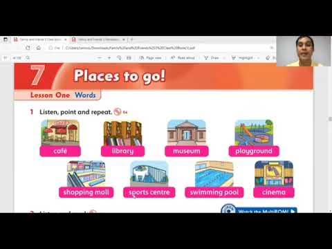 P3 lesson Places in Town - YouTube