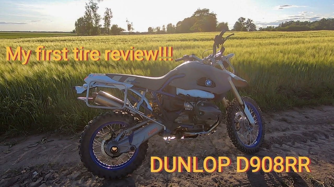 Dunlop D908 Rally Raid Tire Review: Mastering Off-Road Adventures - YouTube