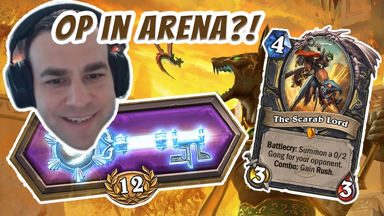 The Scarab Lord and Excavate Carry this Rogue Deck! - Hearthstone Arena ...