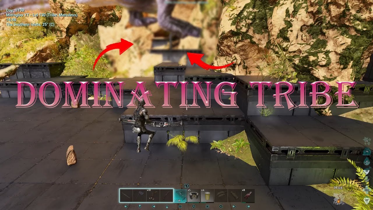 ARK Small tribes PVP | Destroying Tribes In PVP | ASA PVP Highlight #2 ...