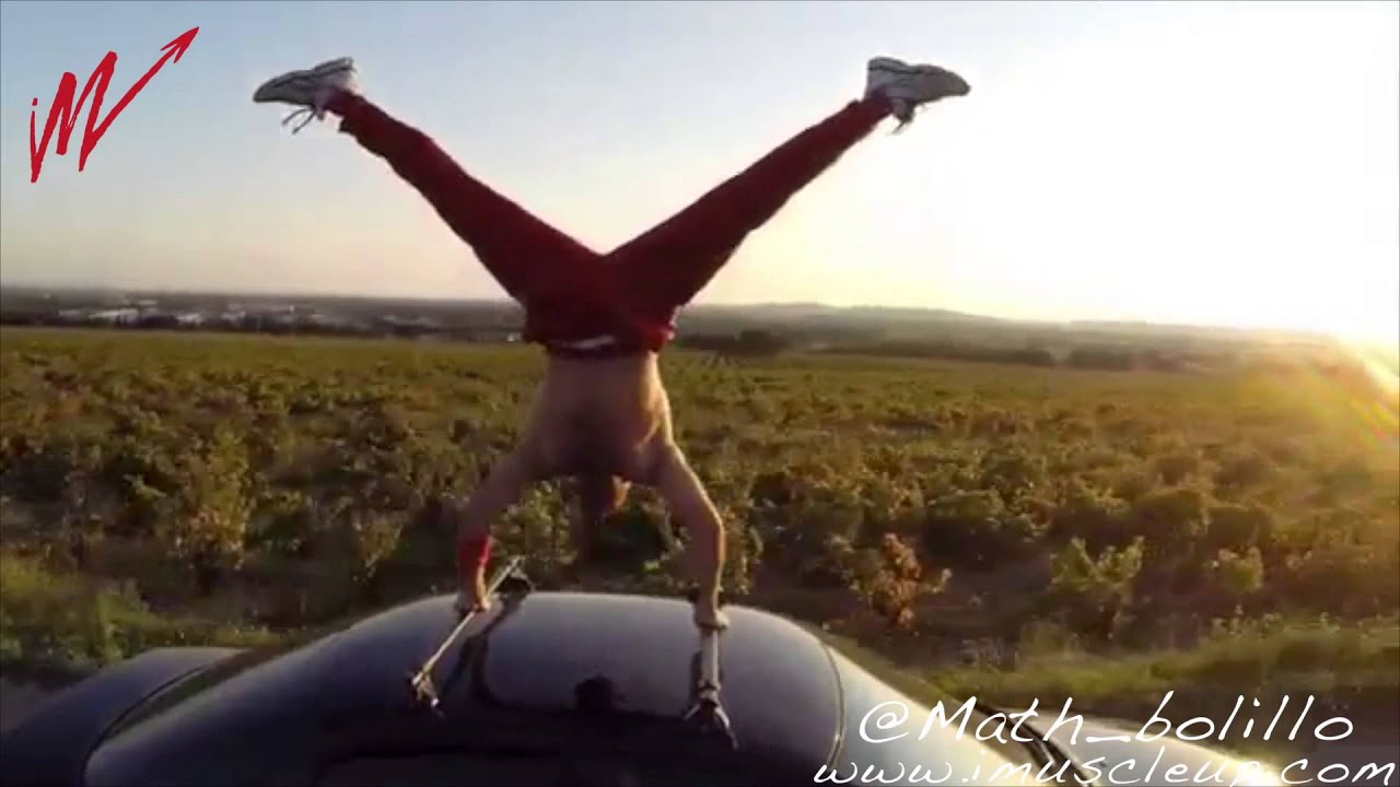 Handstand while driving car by Mathieu Bolillo @iMuscleUp Sponsored ...