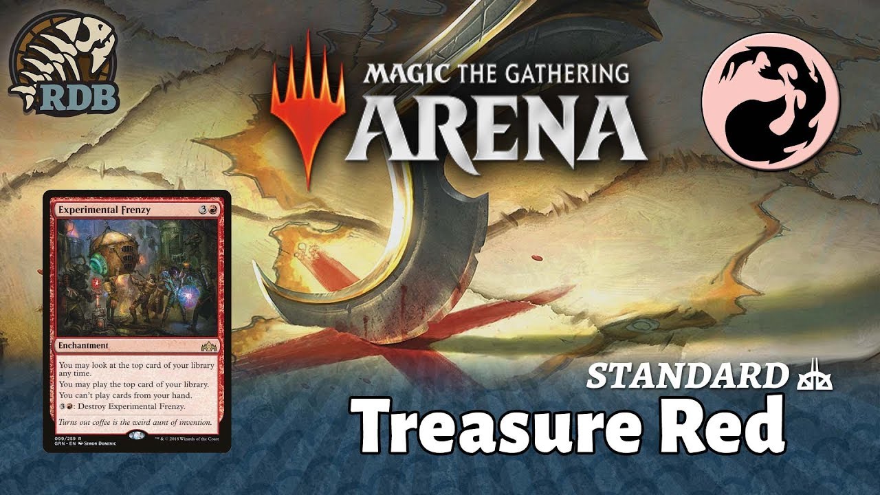 MTG Arena - Treasure Red | Competitive Constructed - YouTube