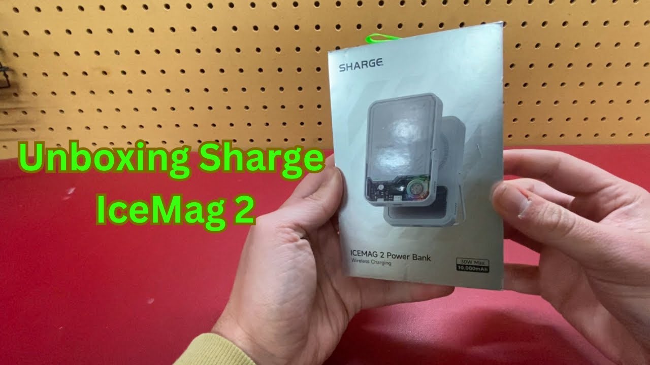 Unboxing Sharge IceMag 2 Powerbank - YouTube