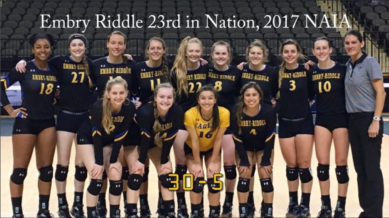 2017 Embry-Riddle Women's Volleyball Season Highlights - YouTube