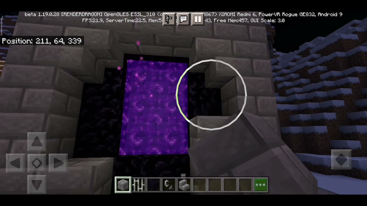 Making a stylist NATHER PORTAL //MINECRAFT - YouTube